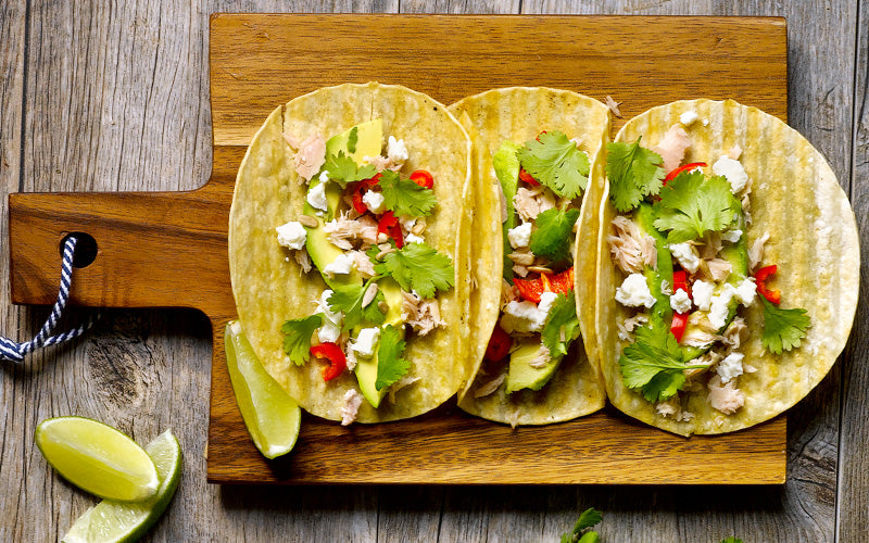 SOFT TACOS WITH COLE'S WILD ALBACORE TUNA (POUCH) – Cole's Seafood