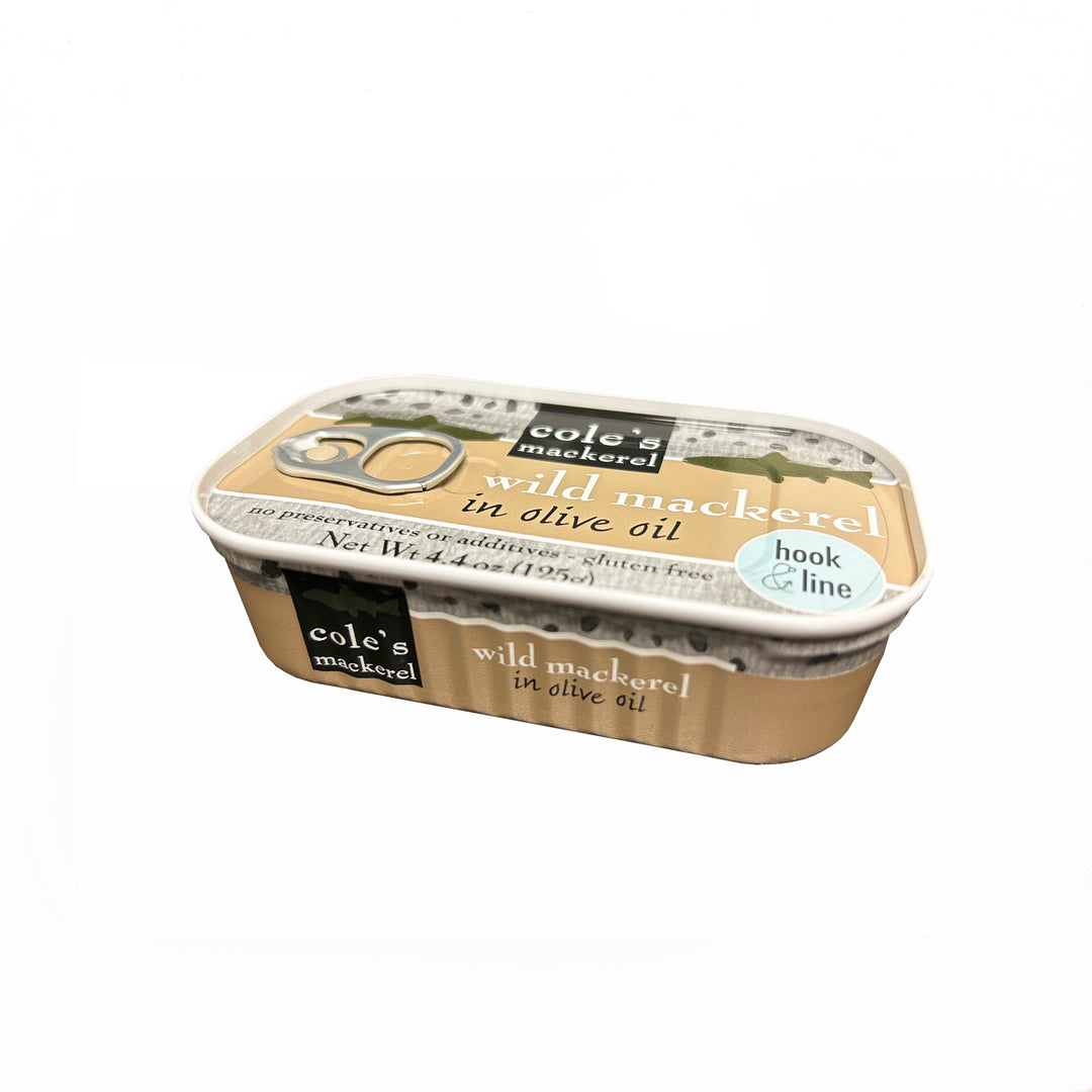 Wild Mackerel with Olive Oil – Cole's Seafood